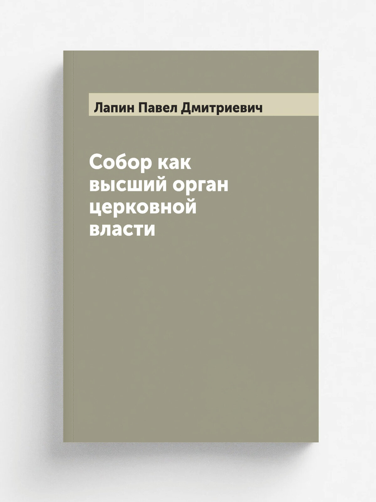 Собор как высший орган церковной власти