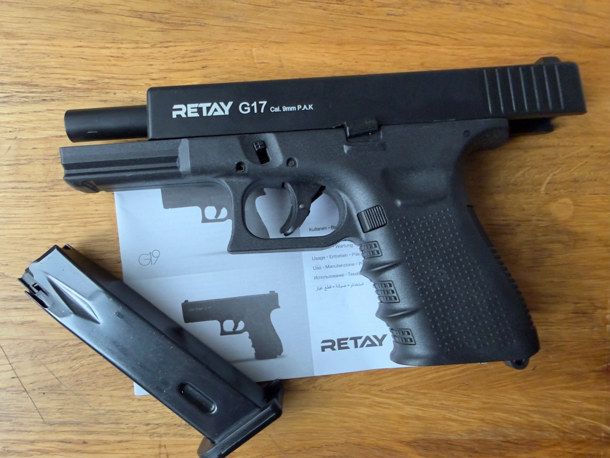 Сигнальный пистолет Retay G17, 9 мм, без кейса