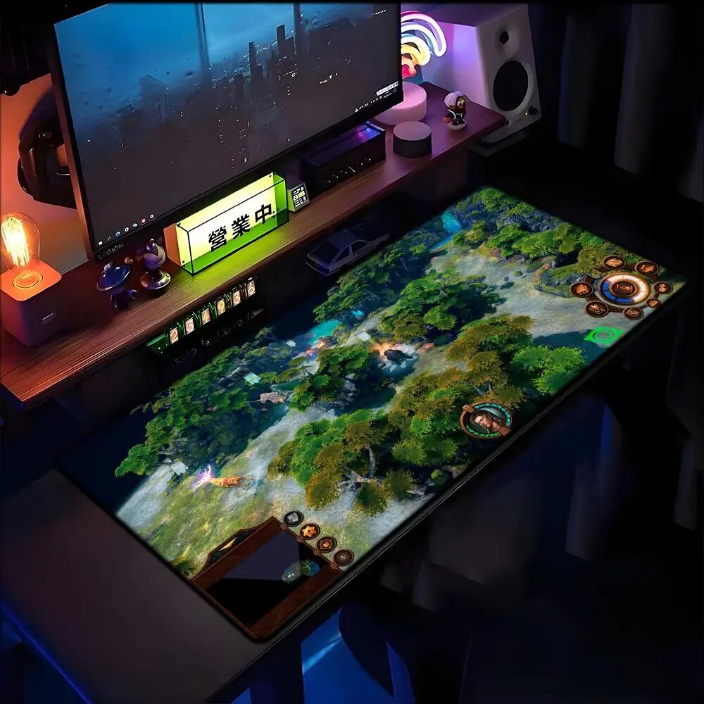Коврик для мыши SHIMANG Heroes of Magic 3 XXL 600x300mm черный