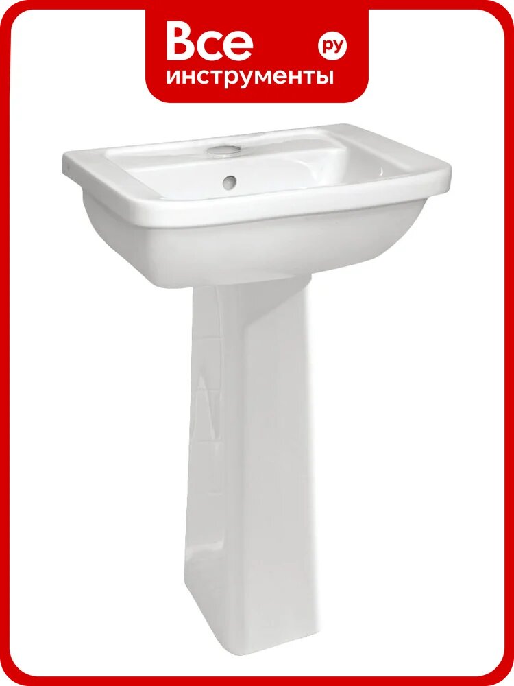 Комплект Vitra: раковина Form 300 с пьедесталом 9602B003-7650, Дополнительные характеристики комплекта