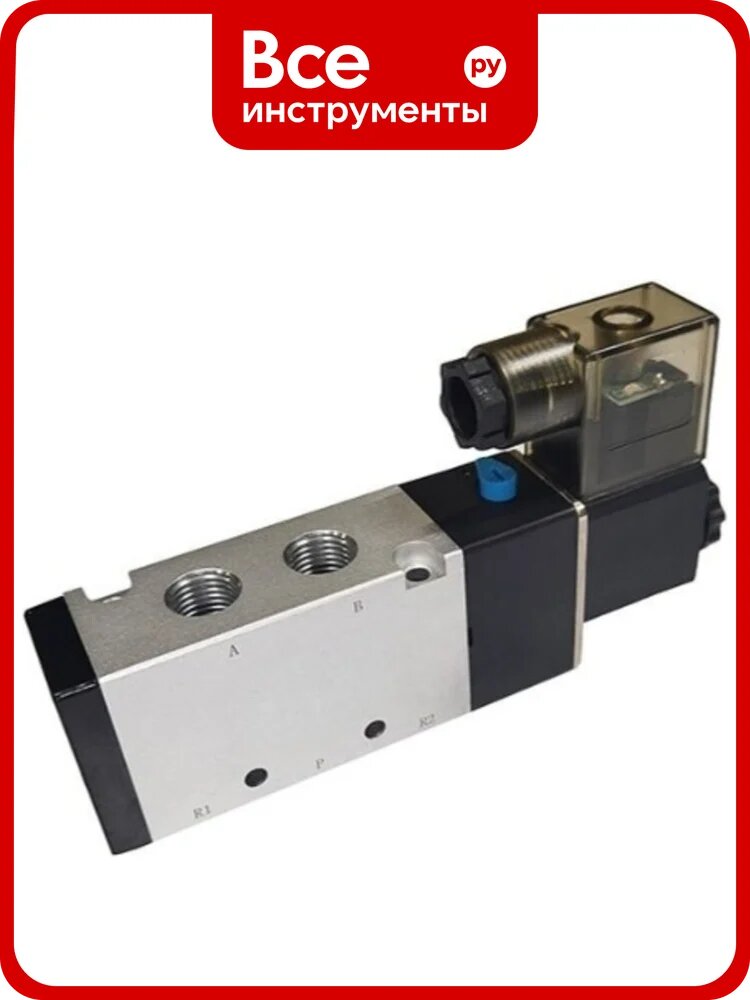 Пневмораспределитель электромагнитный TITAN LOCK 4V, серия 300, 1 канал,