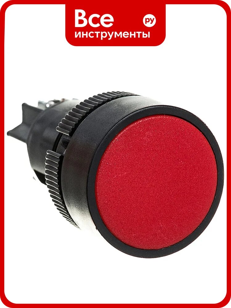 Кнопка Navigator NBI-B-04-R Стоп, красная, d22мм NC 82812