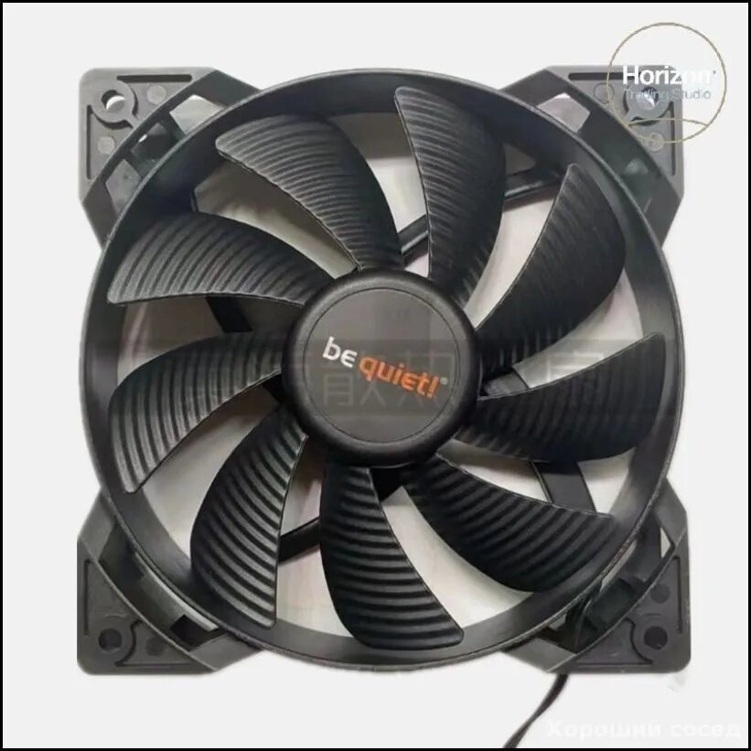 Тихий! Вентилятор PURE WINGS2 120MM 12025 20,2 децибел, бесшумный!