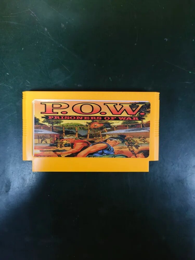 P O W Prisoners of War Игра 8 битный картридж Dendy/Famicom игровой картридж (8 bit без коробки)