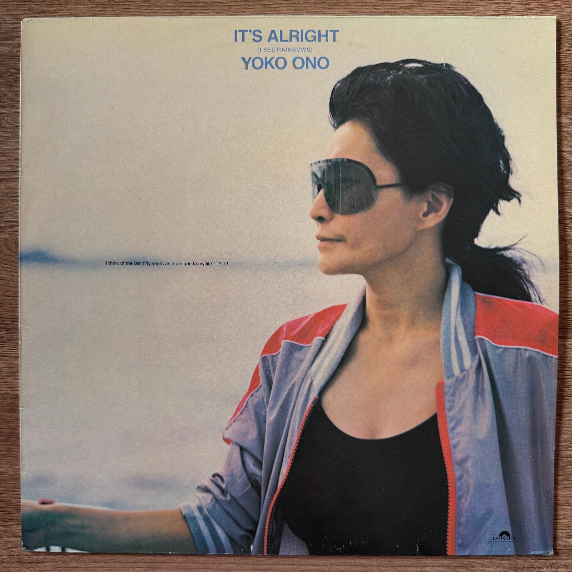 Виниловая пластинка Yoko Ono It's Alright (Англия 1982г.)