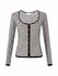 Кардиган Elisabetta Franchi Striped button-up cardigan, размер 40