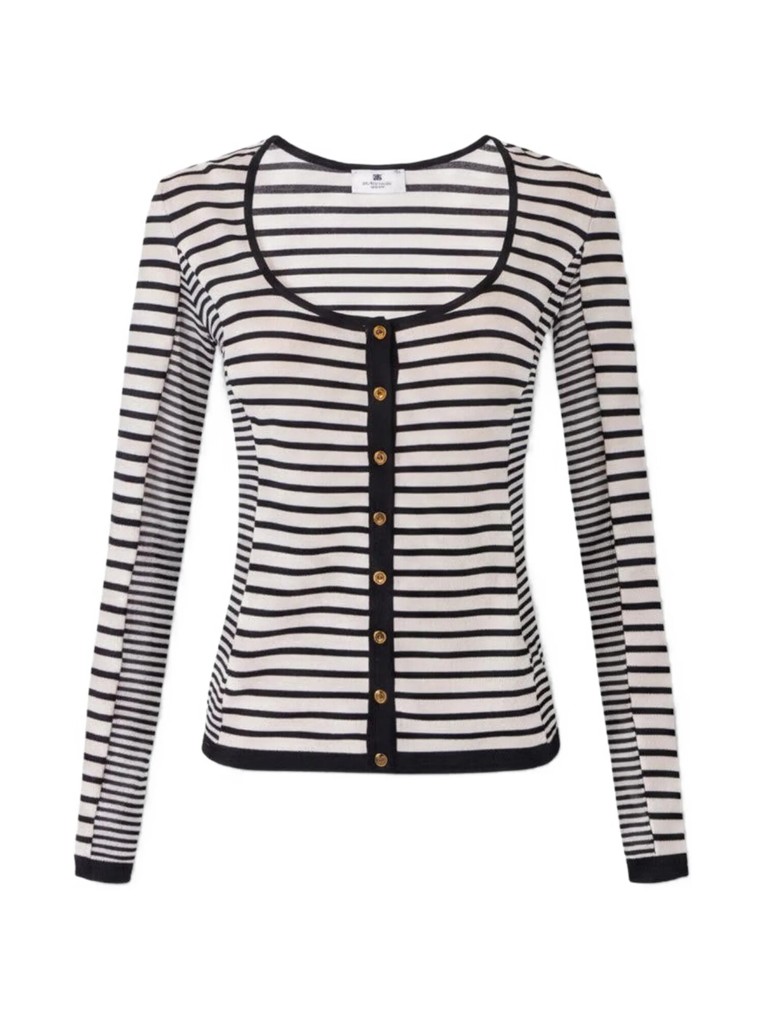 Кардиган Striped button-up cardigan