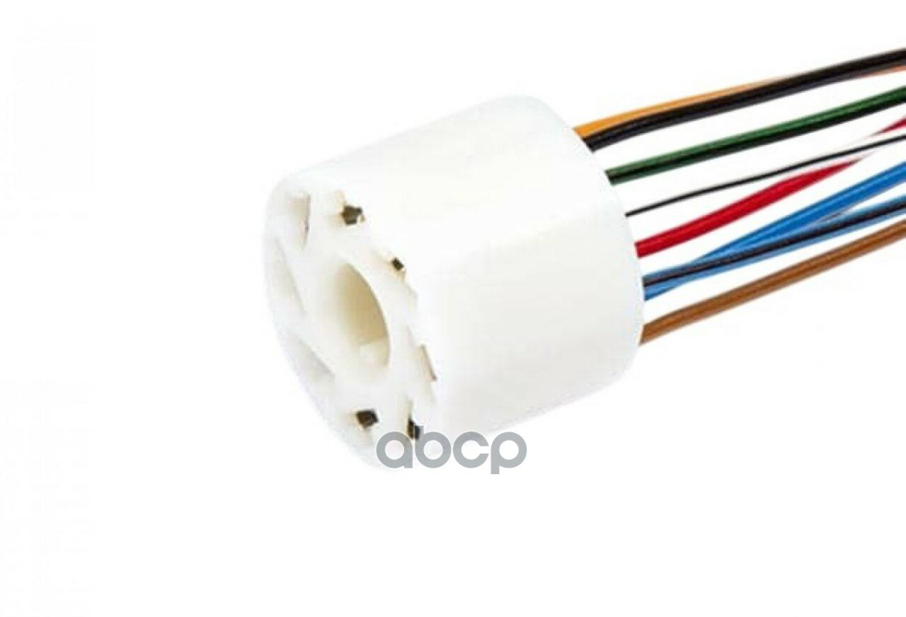 Разъем 8 PIN с проводами для кнопки аварийной сигнализации МАЗ 5440 AIRLINE арт. AECC446