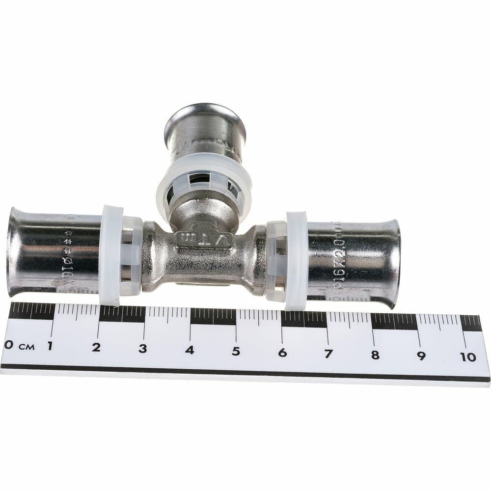 Тройник пресс 16 Valtec VTm.231. N.161616 — фото 1