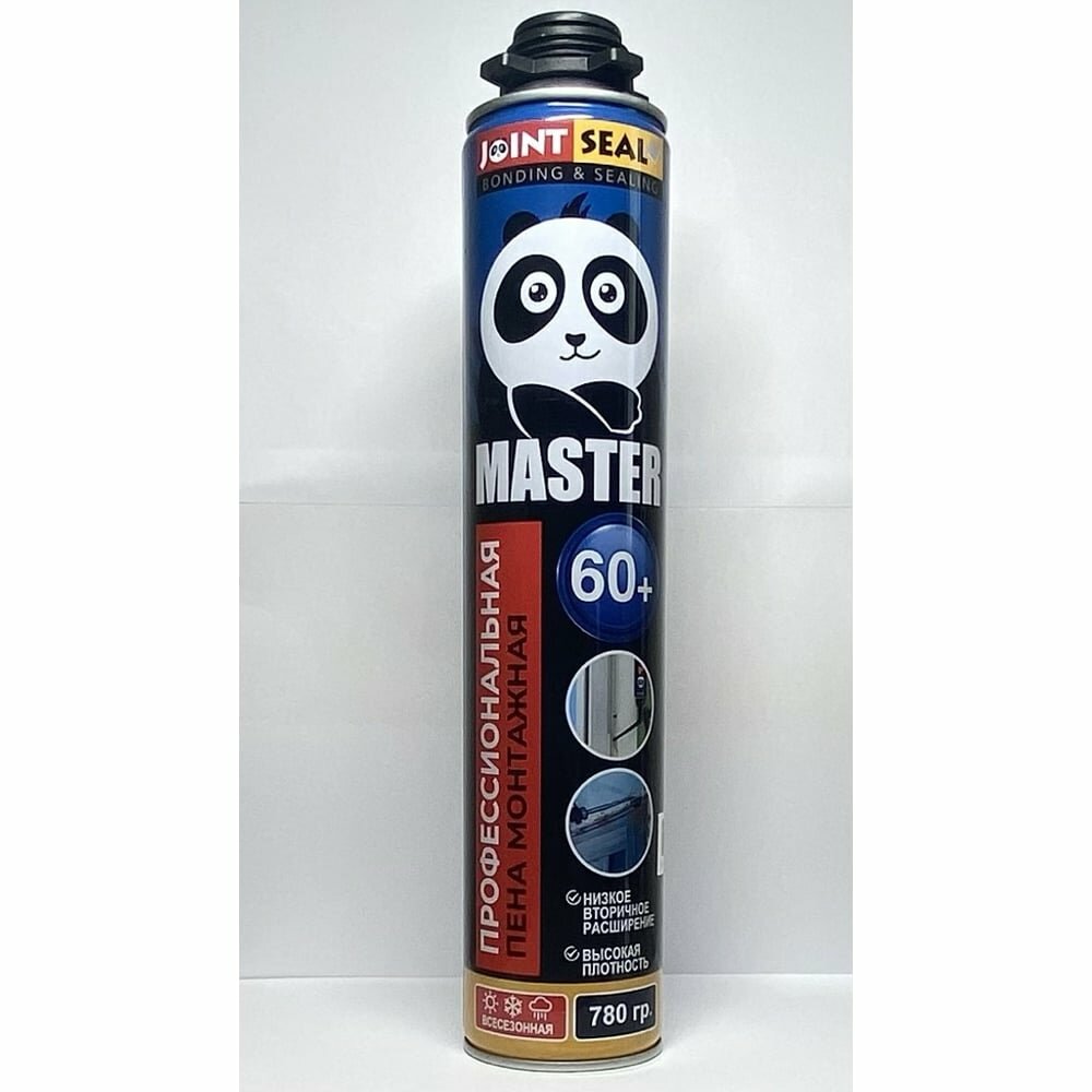 Пена монтажная JointSeal PUFOAM MASTER Всесезонная профессиональная 780 гр. PU-FOAM-MASTER ALLS 60+