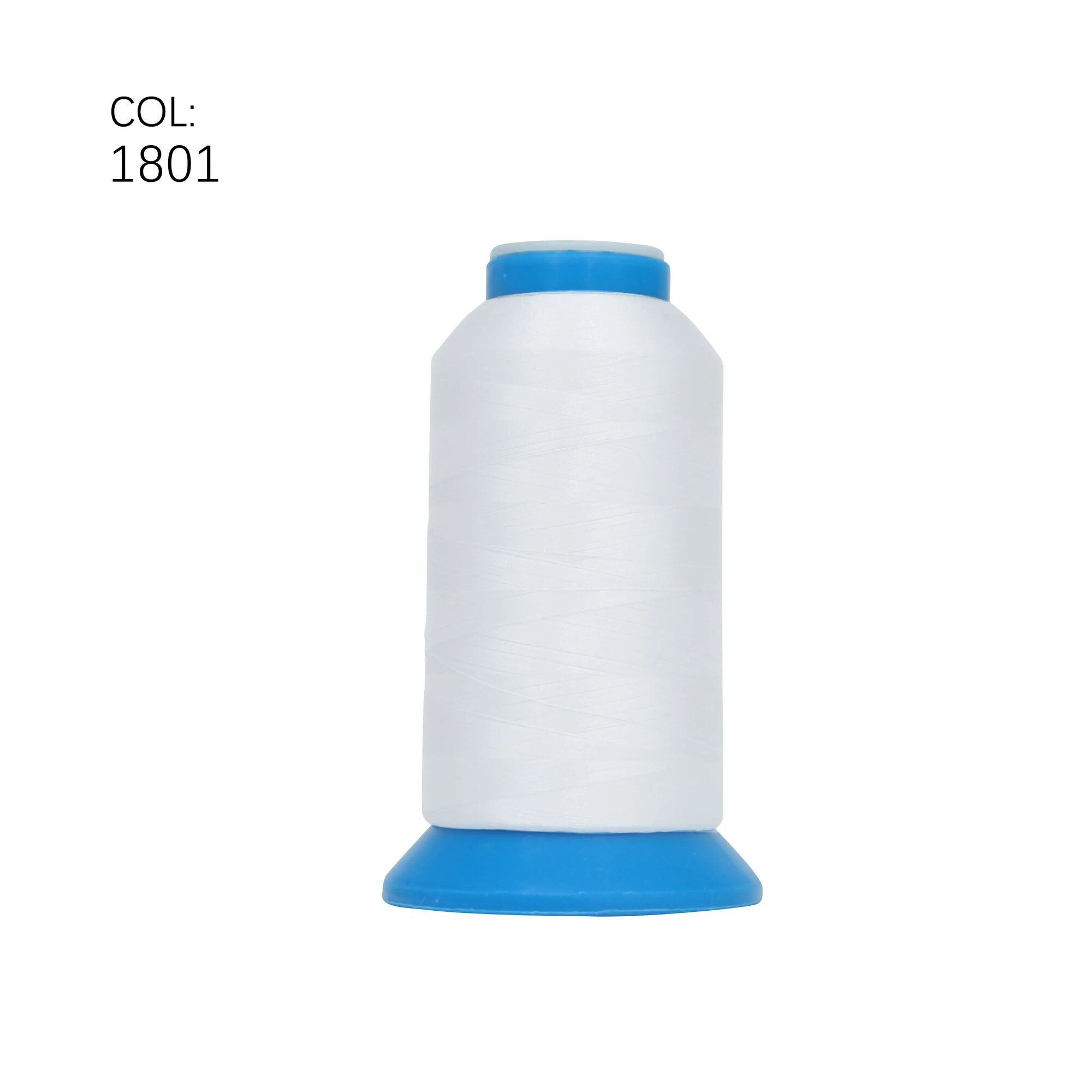 Amo 60WT полиэфирная нить для вышивания 75D/2 4000м 98 цветов 1801 White