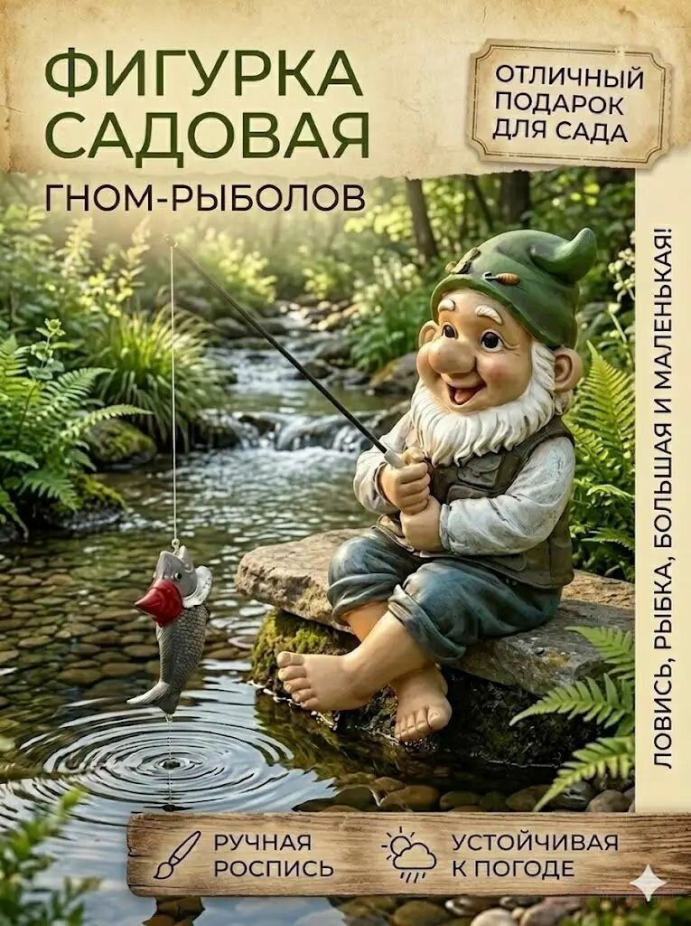 Фигурка садовая