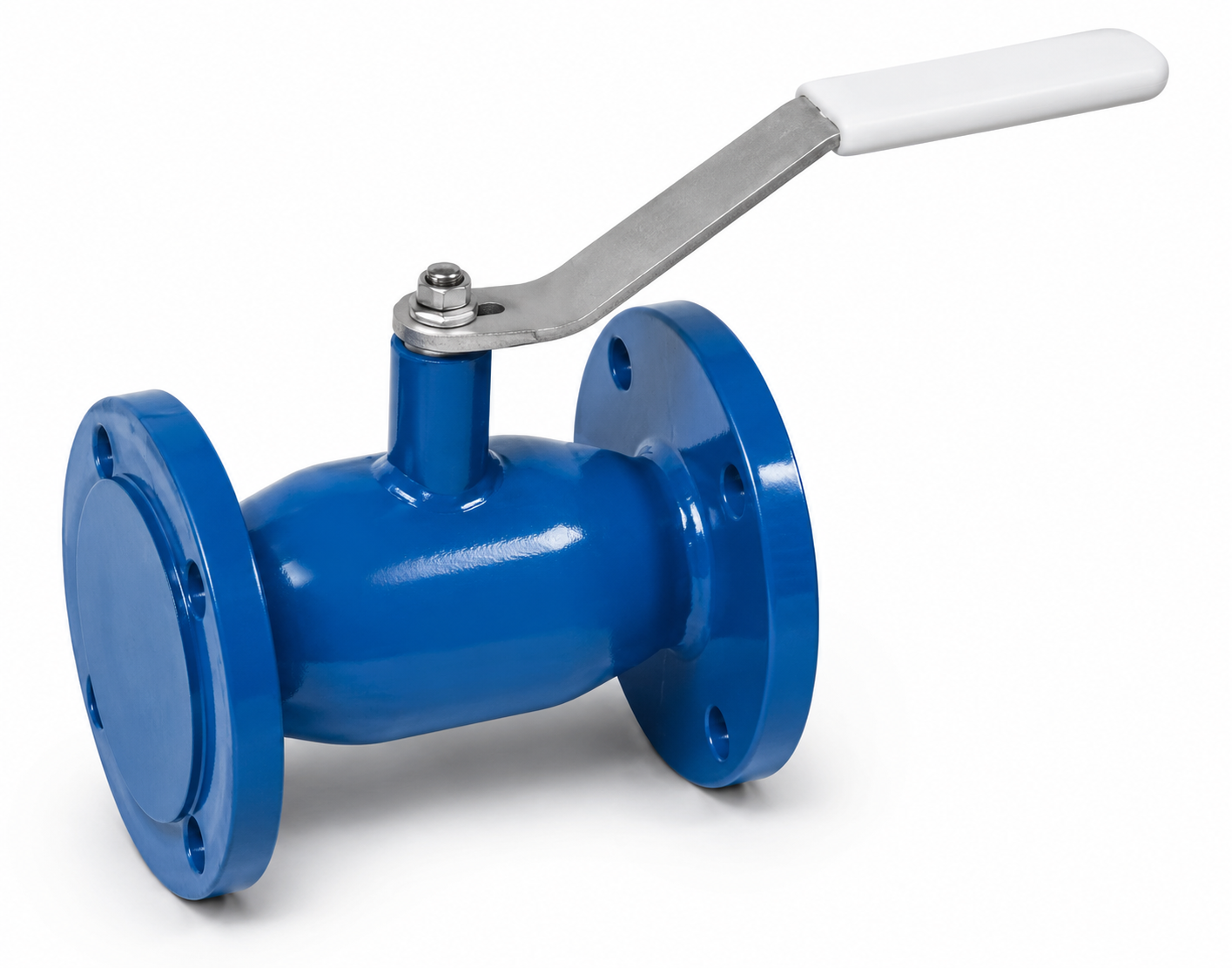 Кран шаровой стальной фланцевый Temper DN100 PN16 (L = 230mm)