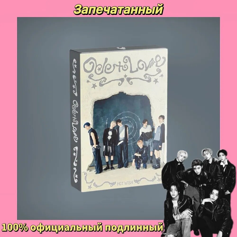 Альбомы NCT WISH - The 1st Album Ode to Love Blu-ray, CD, Мини-винил