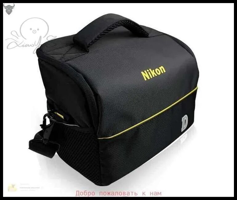 Сумка для камеры Nikon для D3300 D3500 D7200 D7500 D90 D5200 D5500, лучший выбор для подарков