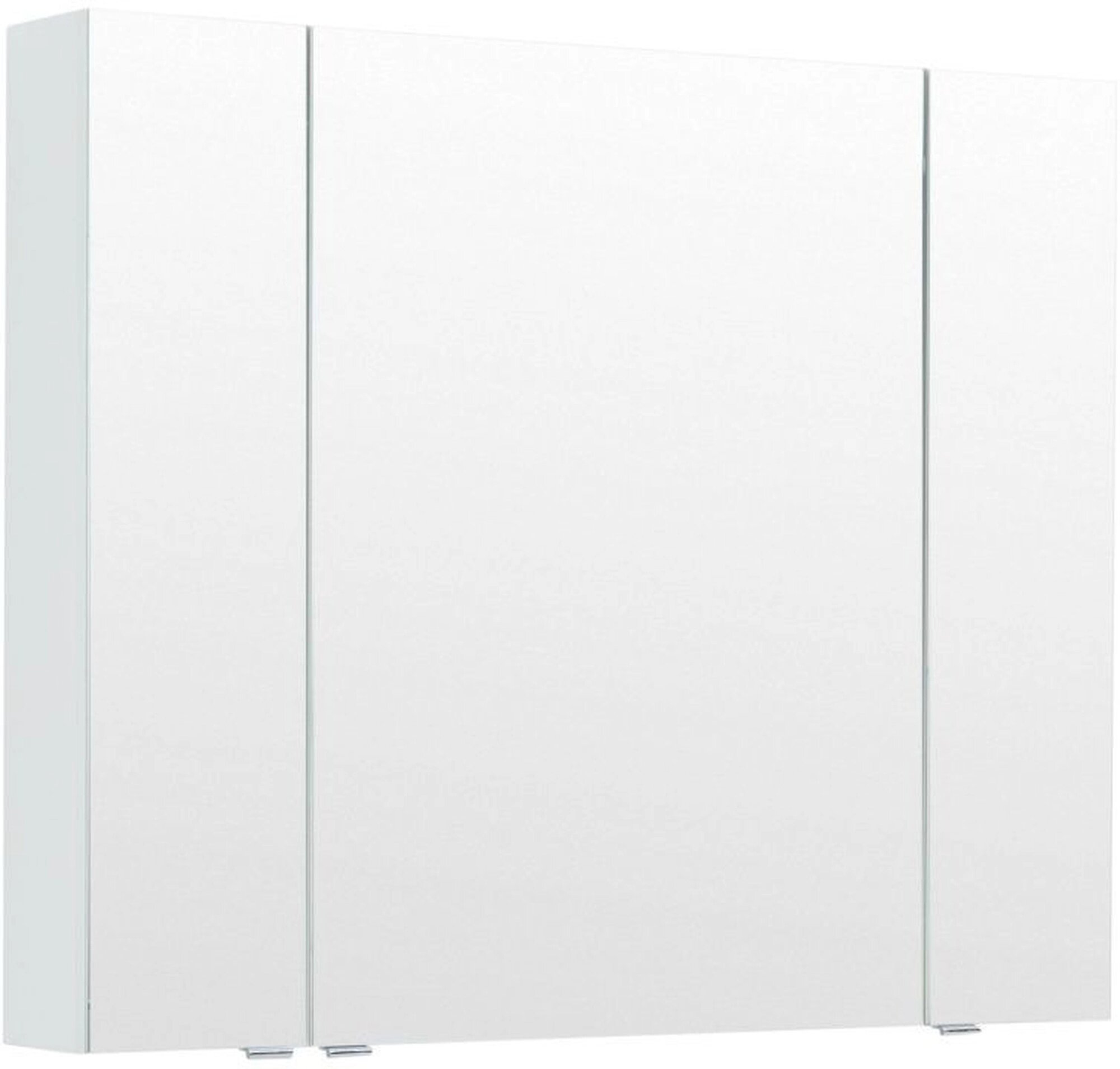Зеркальный шкаф Aquanet Алвита New 100 Белый матовый