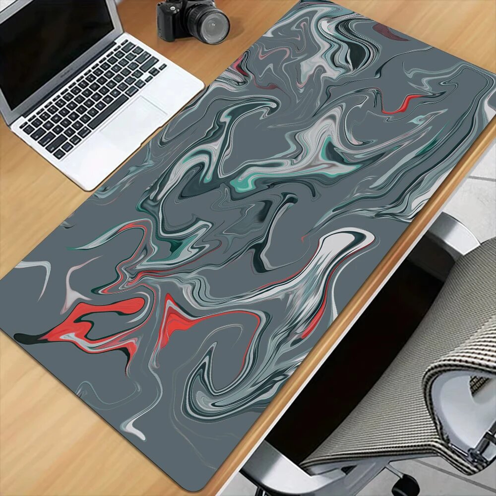 Mairuige черный и красный мраморный коврик для мыши 400X700X2MM, Model-10-20-4