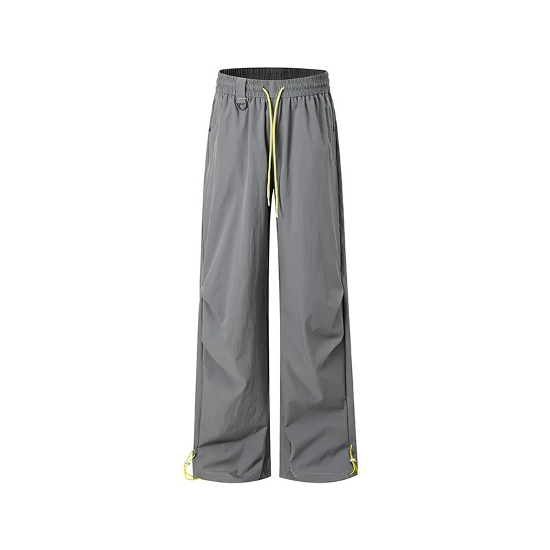 Ippoliich женские брюки-карго из полиэстера L(57 kg-65 kg), Dark Gray