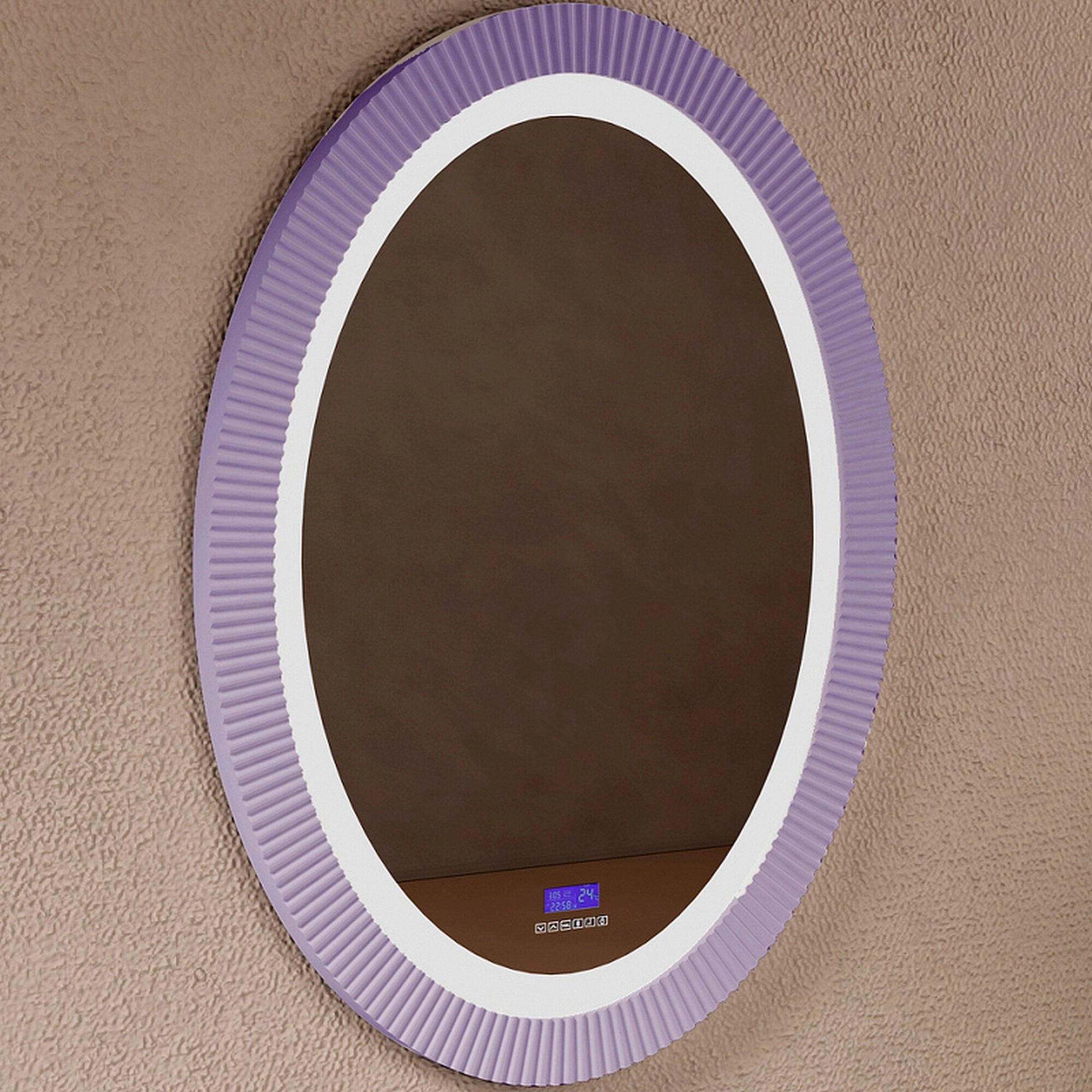 Зеркало 60х80 см фиолетовый Abber Stein AS6601Violett