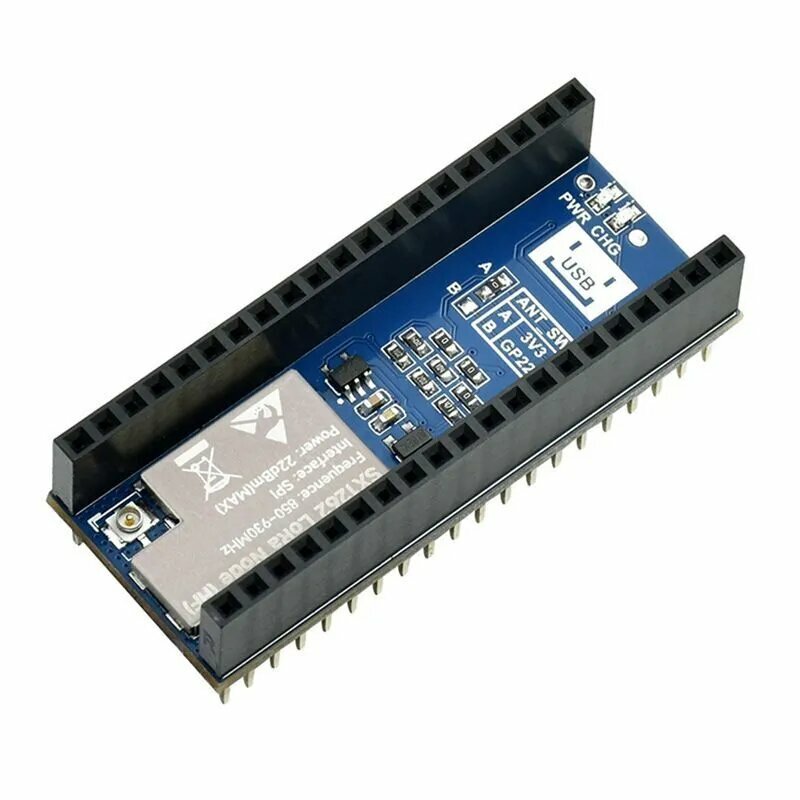 Для Raspberry Pi Pico LORA Node Плата расширения SX1262 863-870 МГц модуль платы расш