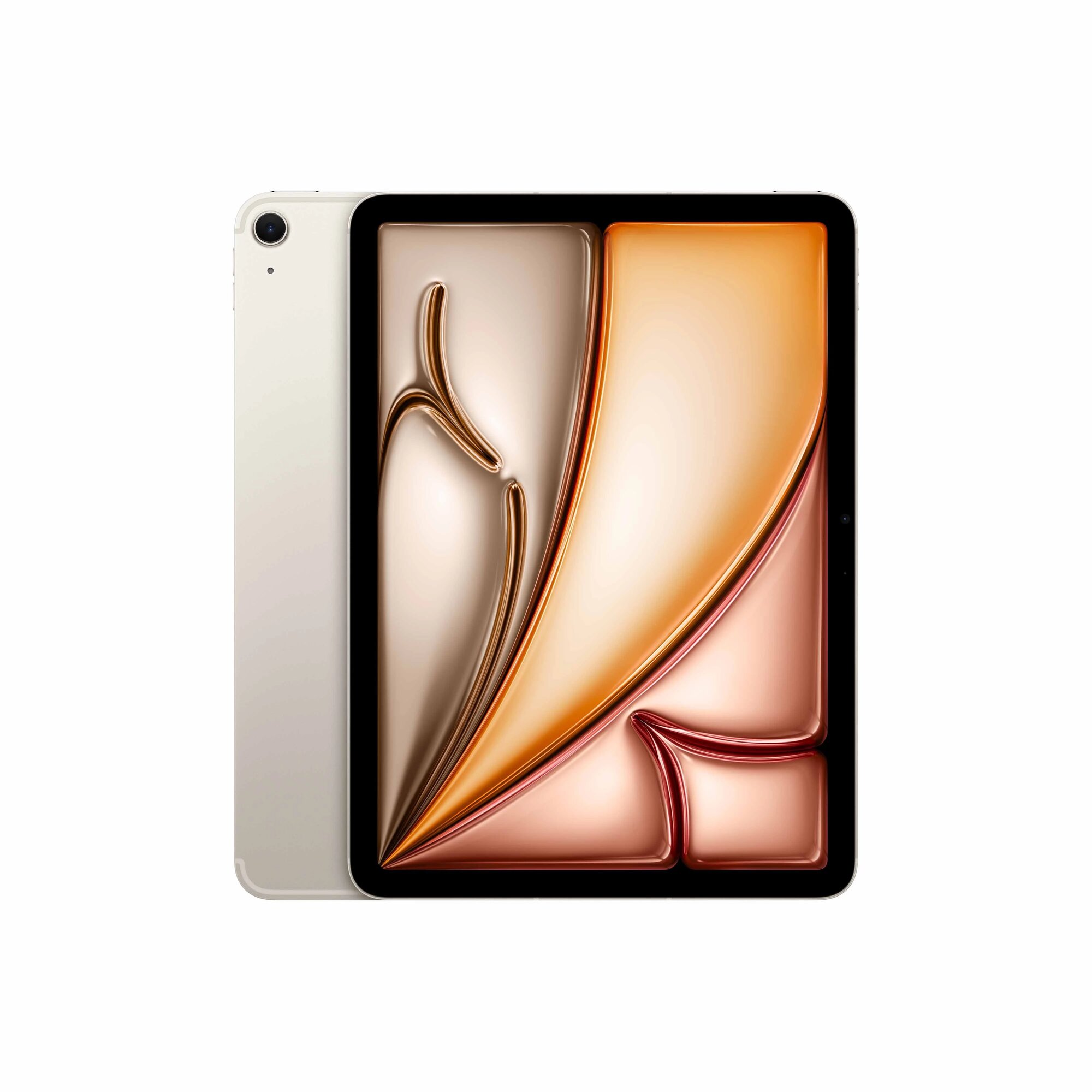 Планшет iPad Air 11 M4, 12 Мп, 60 Гц, 128Gb, Wi-Fi, Starlight, дизайн с толстыми рамками