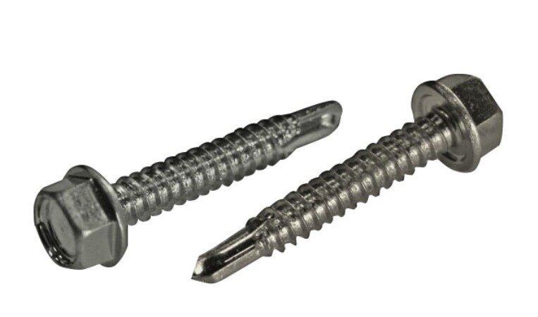 Саморез DIN7504-K (JP76) 5.5х60 сверлоконечный ц SW 8.0 (упак 100 шт)