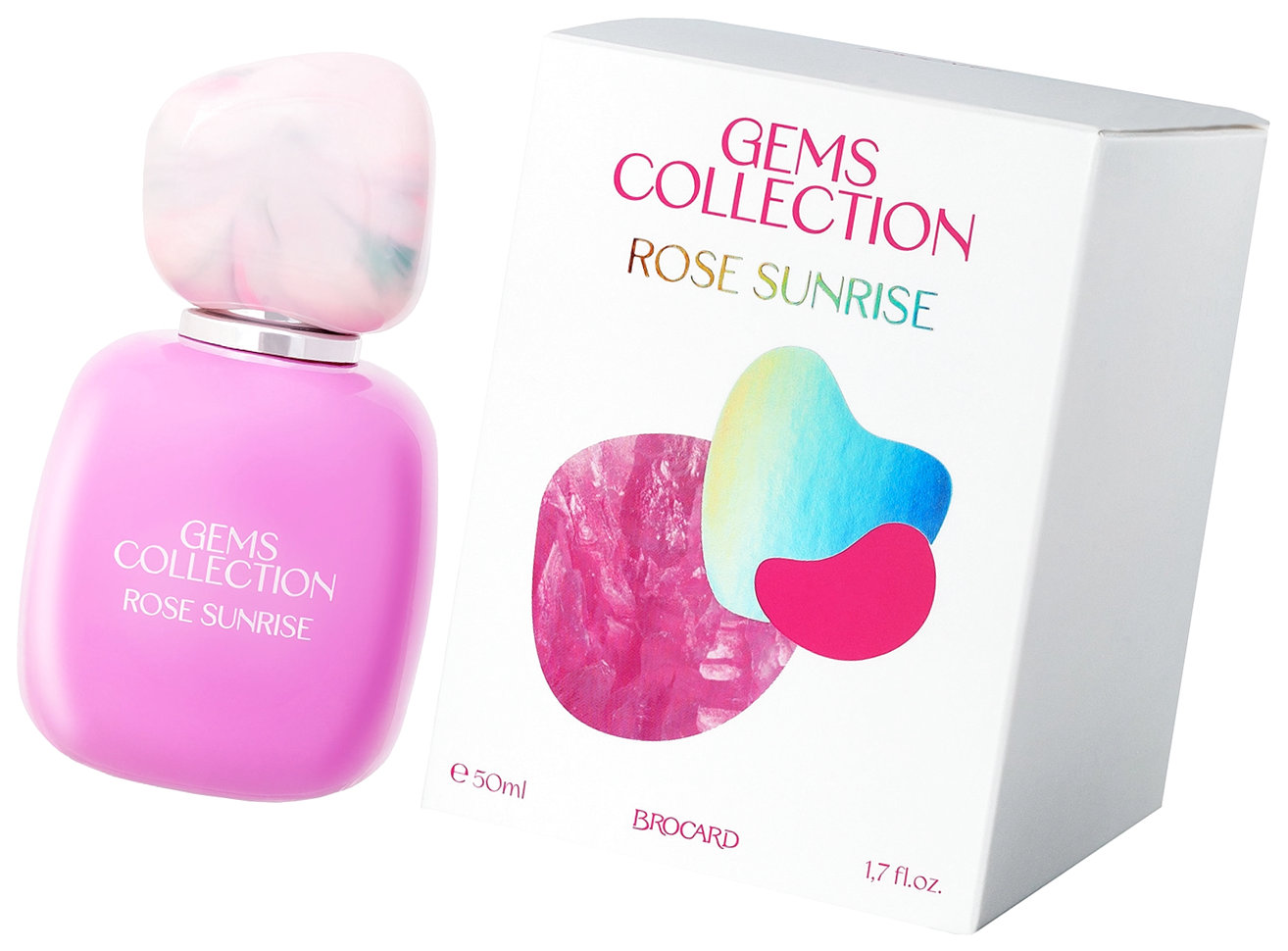 Brocard Rose Sunrise женская туалетная вода 50 мл - Розовый Рассвет