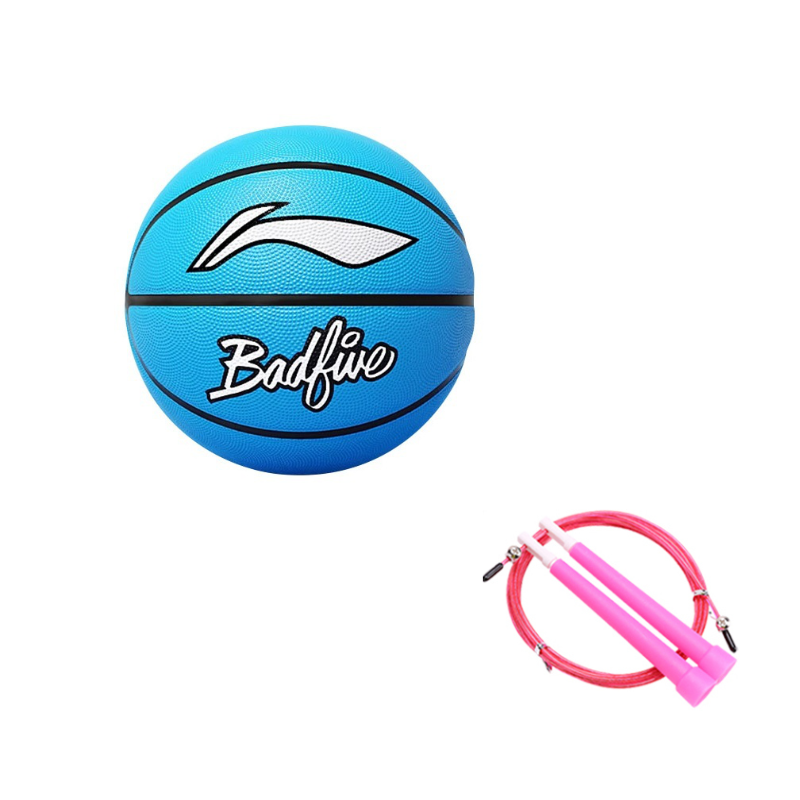 Баскетбольный мяч унисекс Li Ning Badfive, синий, тренировочный