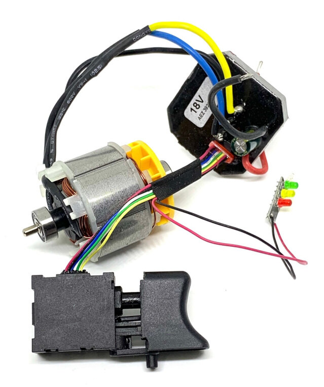 Бесщеточный двигатель на шуруповерт 18В (007-0474) №4