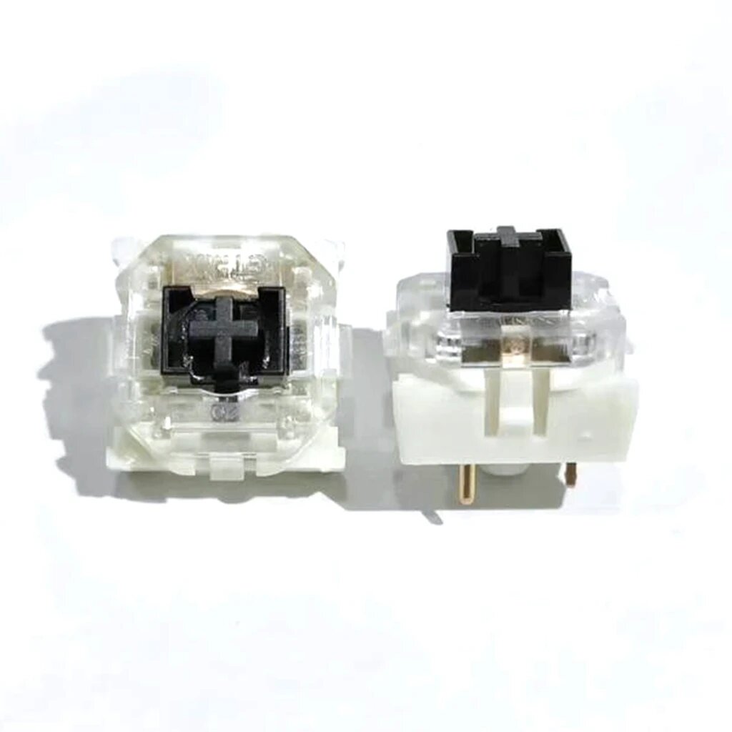 OUTEMU GTMX Переключатели для механической клавиатуры 10 PCS, LOW Black