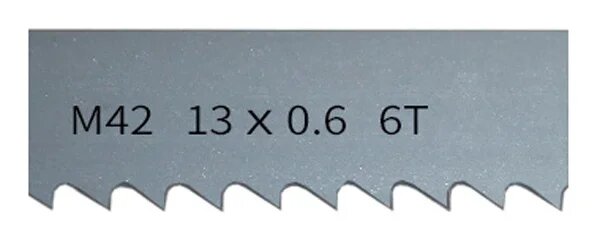 1 шт. настраиваемые профессиональные биметаллические ленточные пилы M42, 6Tpi, Length 1085mm