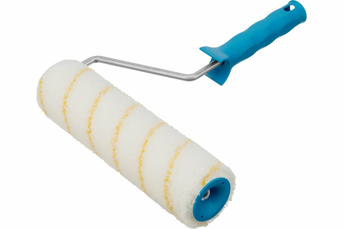 MATRIX гирпаинт валик 250 мм с ворсом 12 мм, D 48 мм, D ручки 8 мм, полиакрил 80746