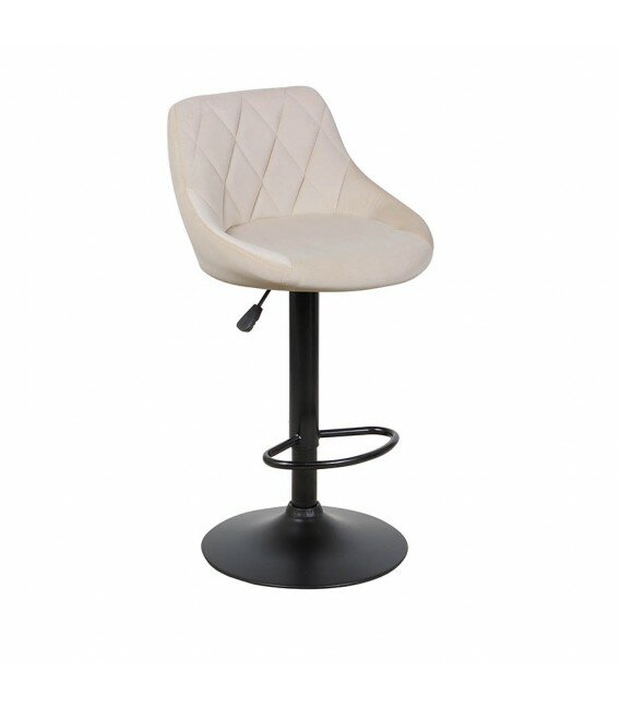 Стул барный престиж WX-2397 велюр бежевый