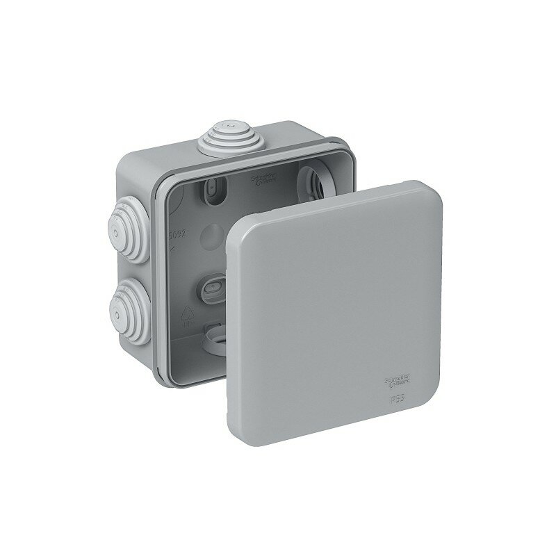Коробка распределительная наружная 85x85x40 DIY Systeme (Schneider) (IMT350921), цена за 1 шт