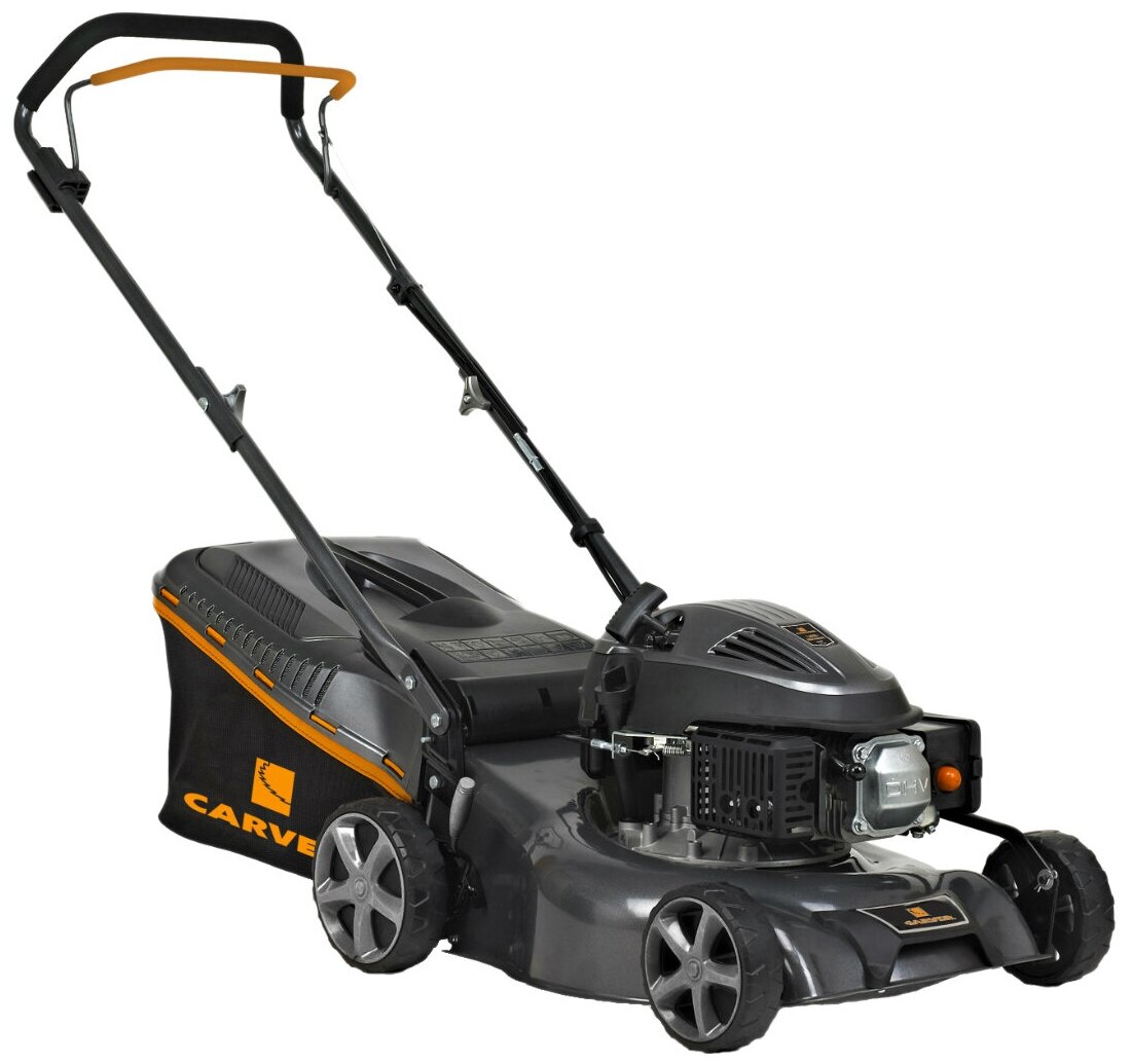 Газонокосилка роторная Carver LMG-2042HM (01.024.00002) бензиновая 2000Вт