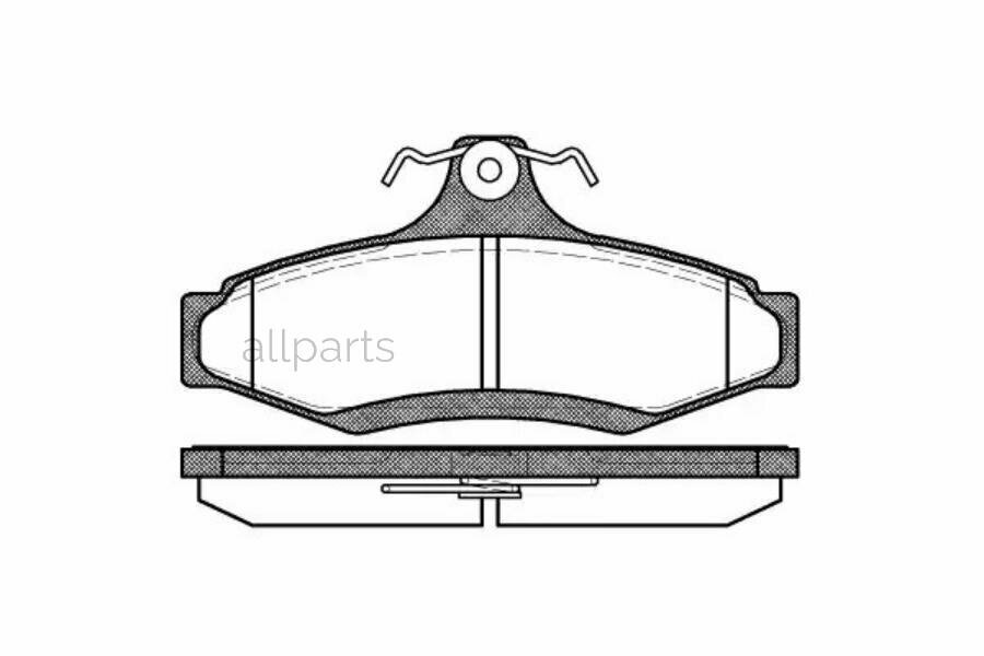ROAD HOUSE 264610 Колодки тормозные дисковые