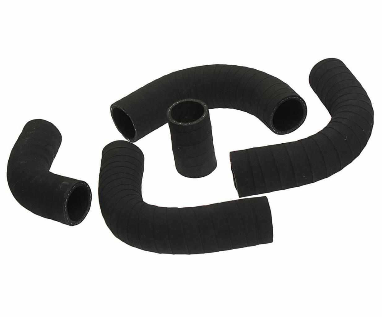 Патрубок ГАЗ-3302 дв. ЗМЗ-406 ЕВРО-2 радиатора комплект 5шт, 3302-1303000/406 КТ, NO NAME