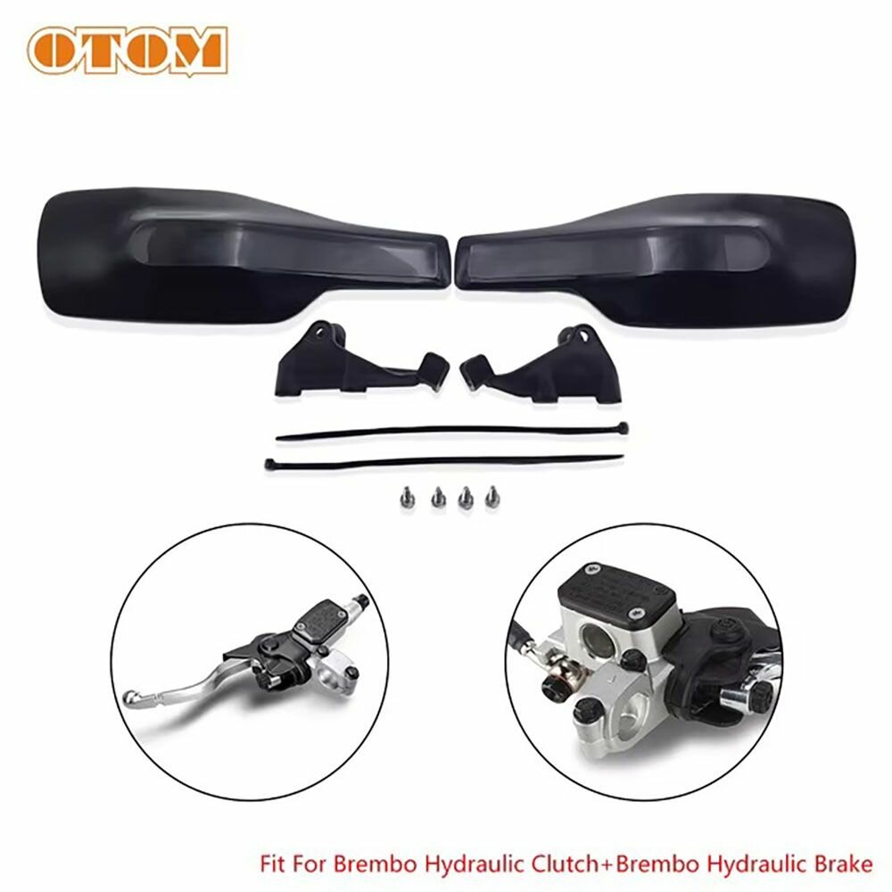 Защита рук H-01, крепления под Brembo, черная.