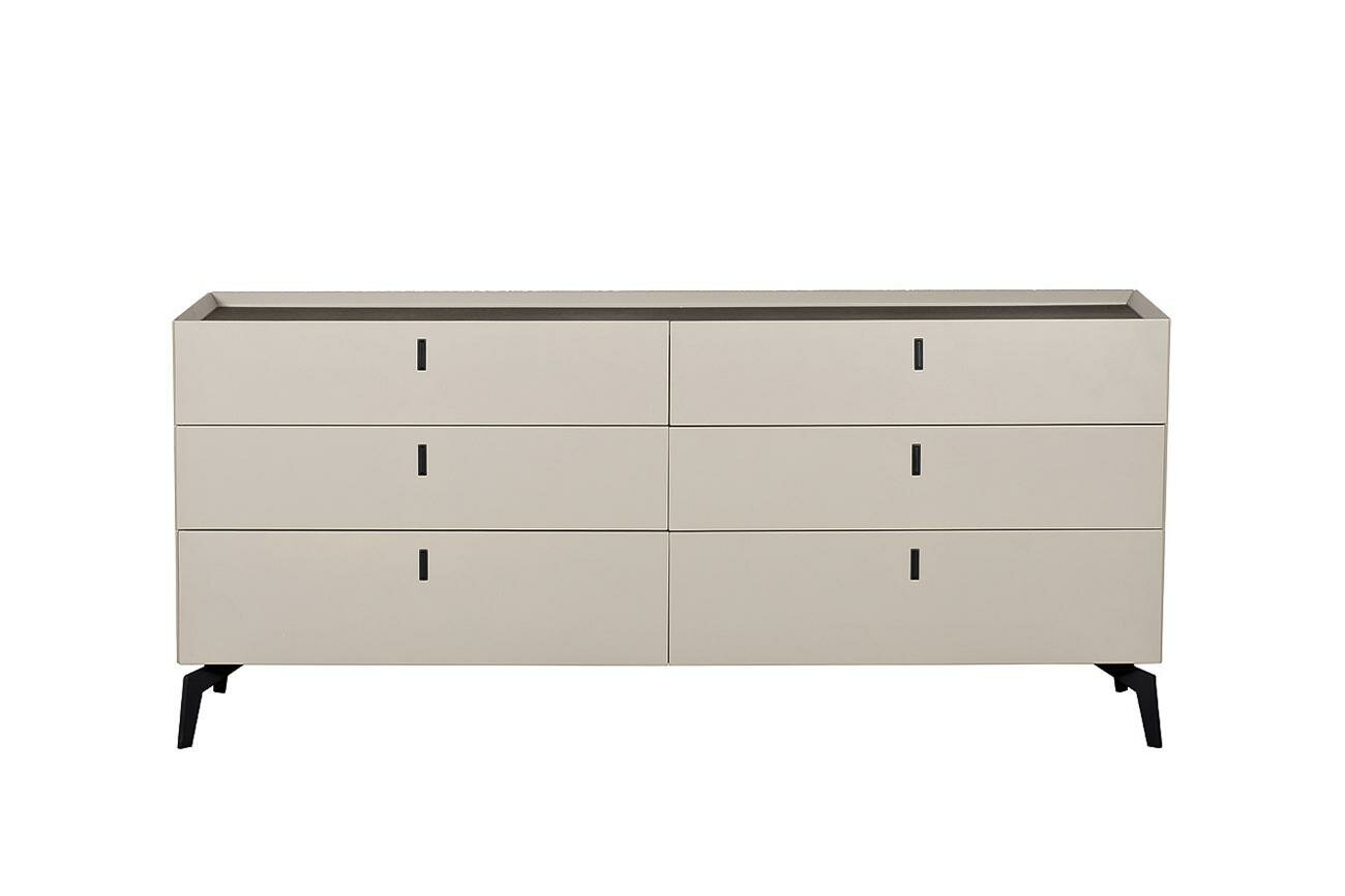 Комод Garda Decor 77IP-CH817/1 Комод светлый 156*43,5*70см арт. 77IP-CH817/1