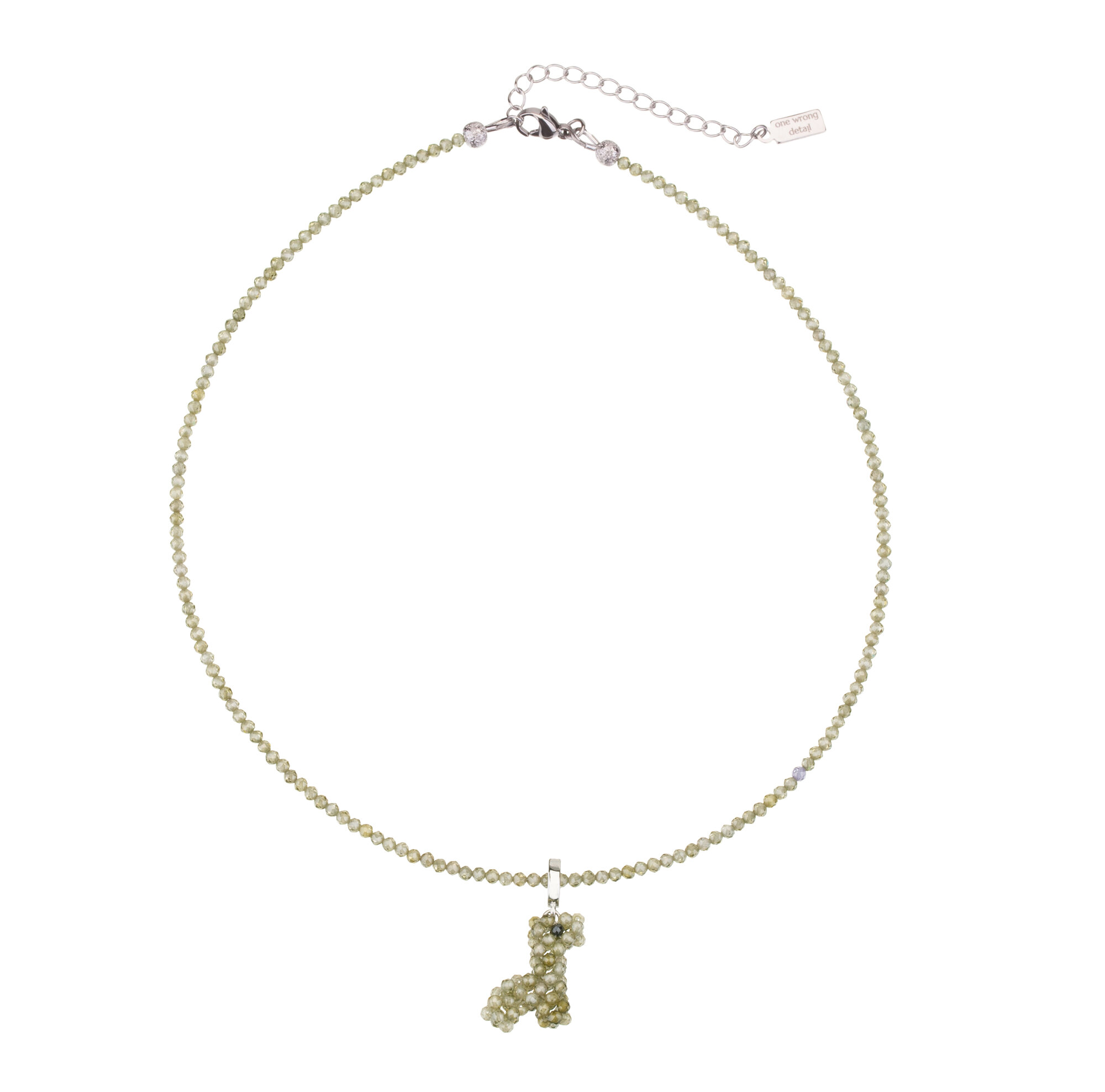 Чокер, циркон