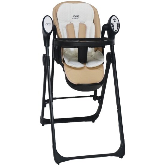 Стульчик для кормления Sweet Baby Fiesta Black Beige