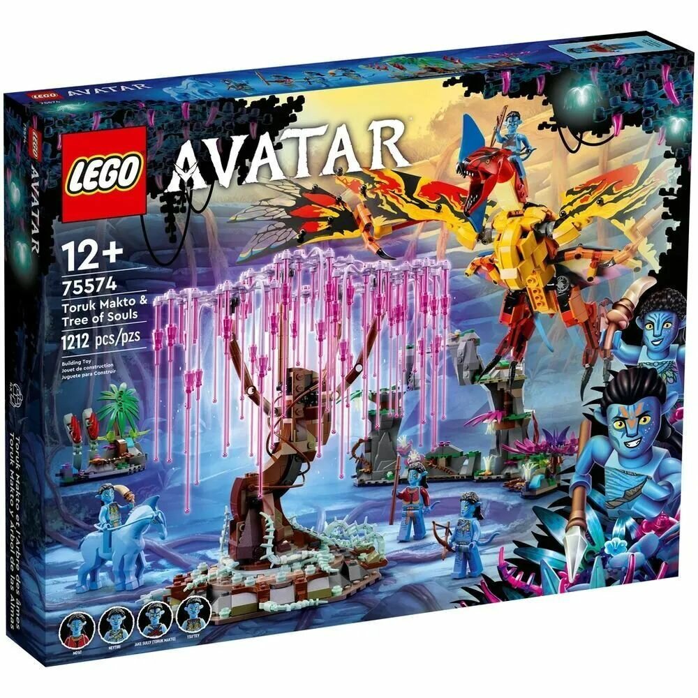Конструктор LEGO Avatar "Торук Макто", дополненная реальность, 1212 деталей