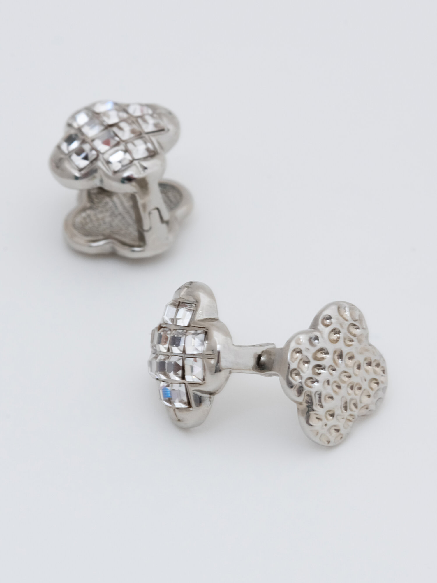 Серьги пусеты, кристалл