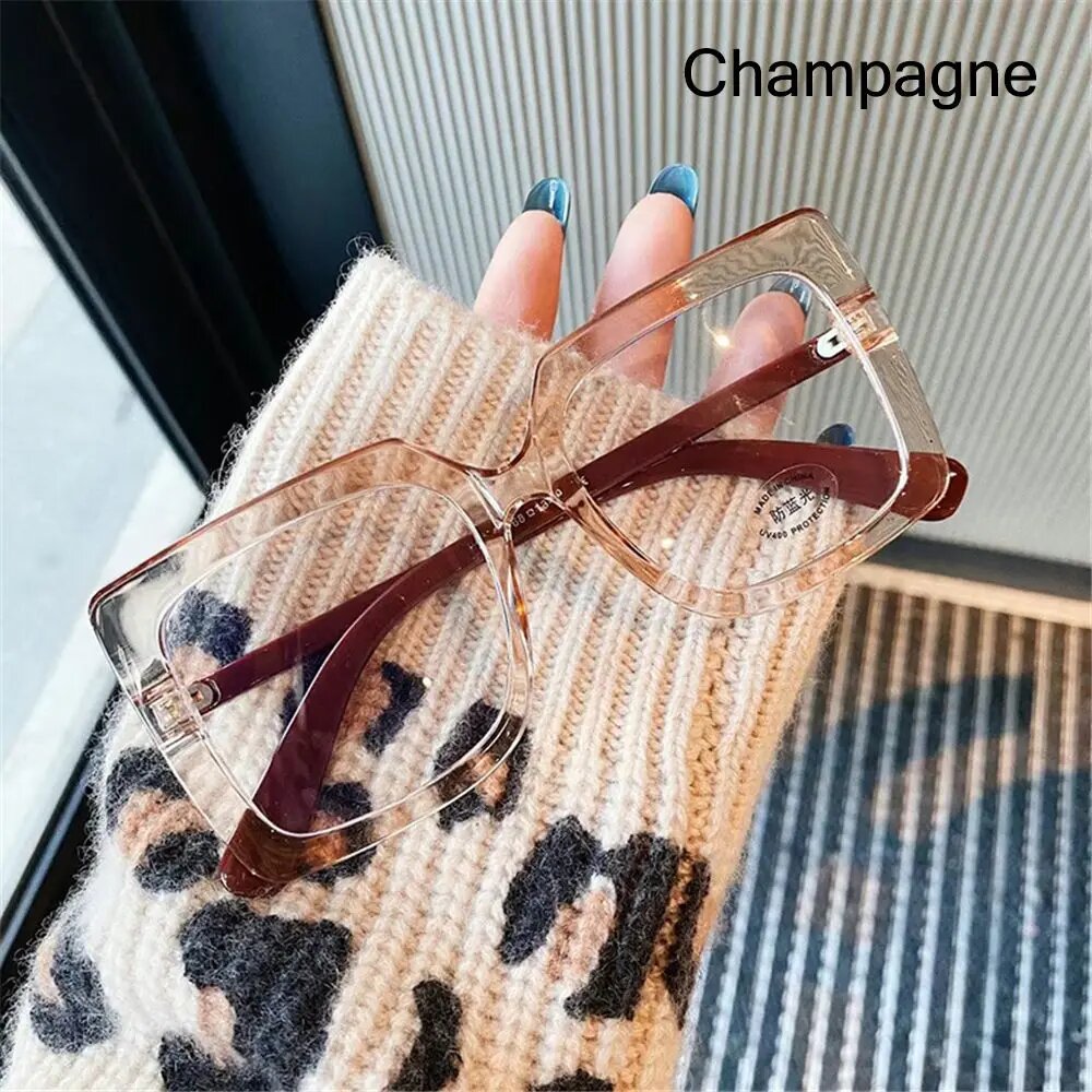 Очки с синей защитой, champagne, бордовые