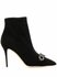 Ботинки Manolo Blahnik Balvisa, размер 41, black/black