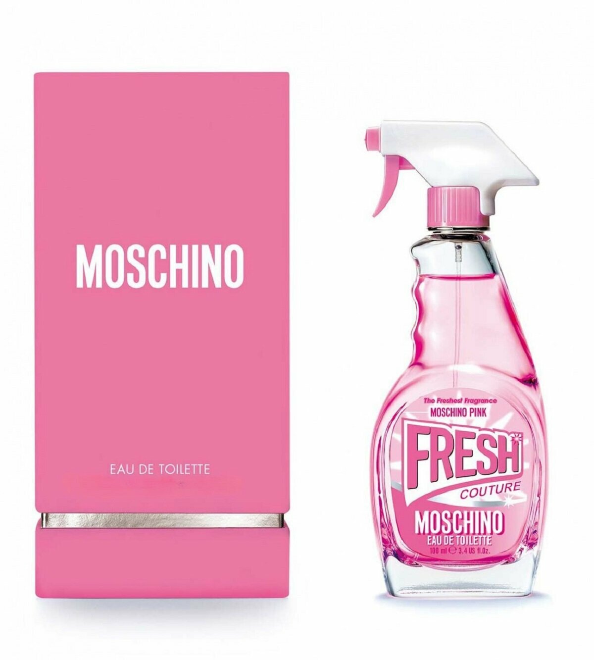 Туалетная вода (edT - eau de Toilette) Moschino Pink Fresh Couture женская 1мл миниатюра