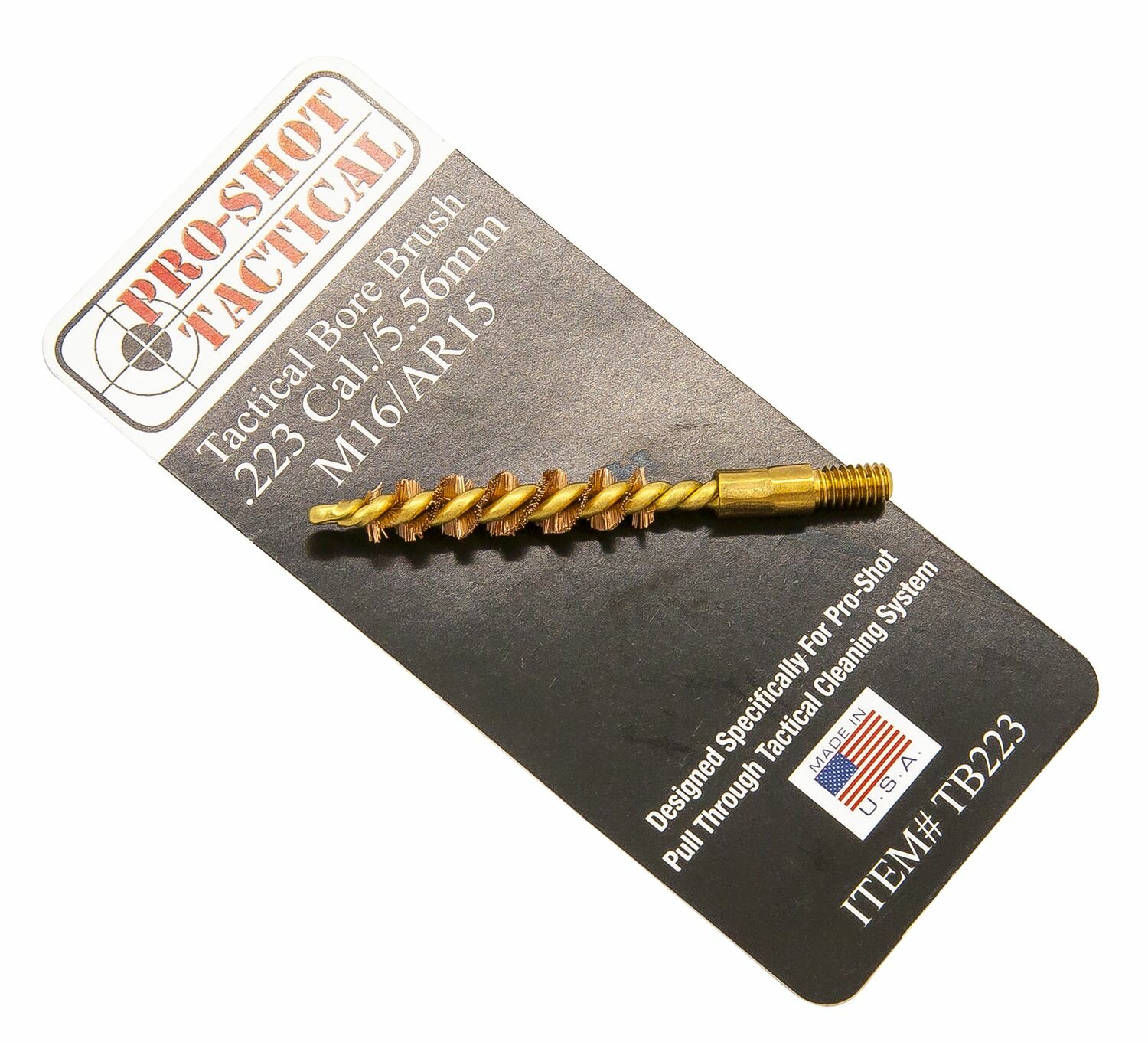 Ершик бронзовый Pro-Shot Tactical, калибр .223/5,56 (M16/AR15)