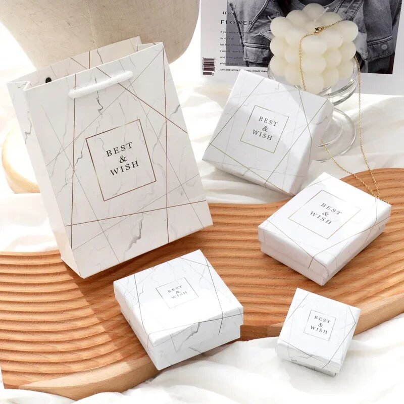 Подарочные коробки для украшений merylover 9x9x3cm box