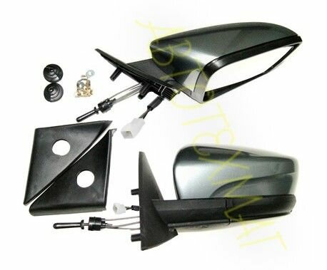 Зеркало боковое ВАЗ 2110, 2111, 2112, 2170, 2171 Лада Приора, комплект в корпусе ВАЗ 2191 Гранта с обогревом, цвет кварц.