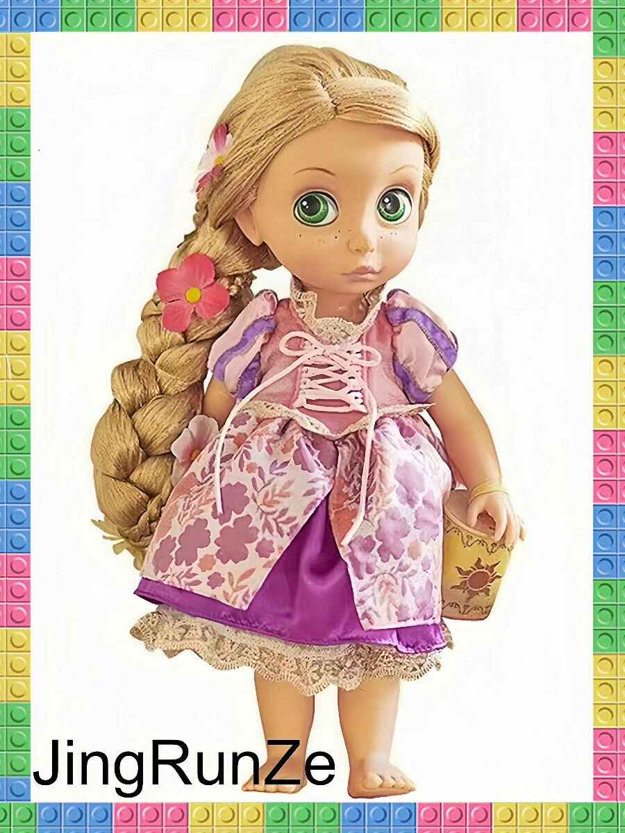 Специальное издание серии Disney Animator 2018 * Коллекционная кукла Рапунцель, 40 см, NRFB